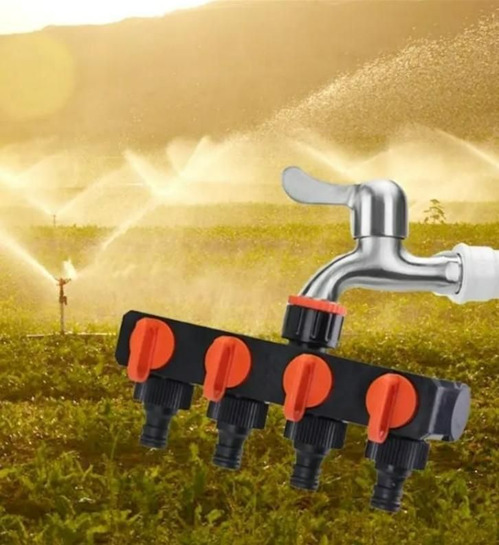 4 Way Water Tap Connector – 𝔽𝐀𝔹𝐑𝕀𝐘𝕆𝐍𝕀𝐓𝔼